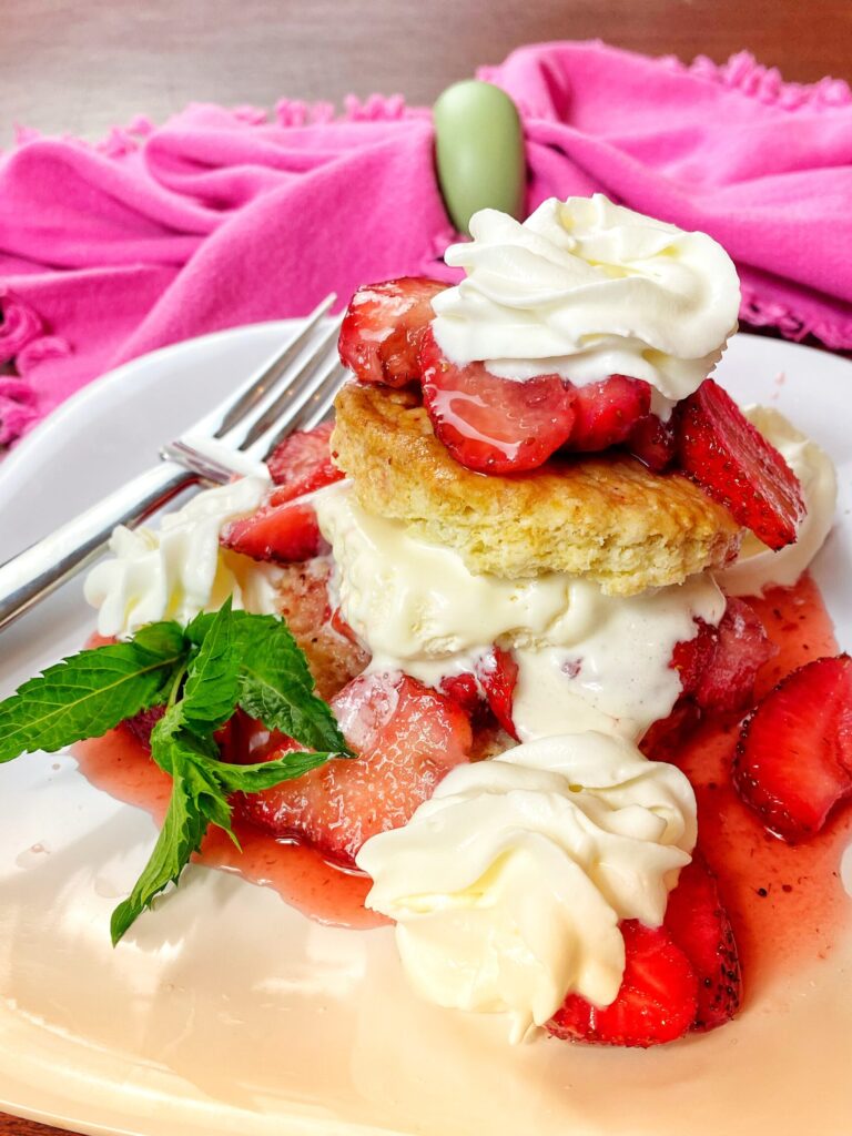 Authentic Strawberry Shortcakes - Harriett's Cooking