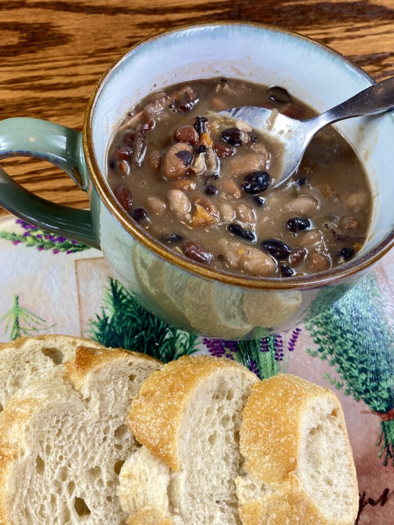 Outrageously Good 5 Bean Soup - Harriett's Cooking